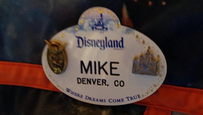 Disney Cast Member Name Tag Pins and Service Awards [Info Graphic ...