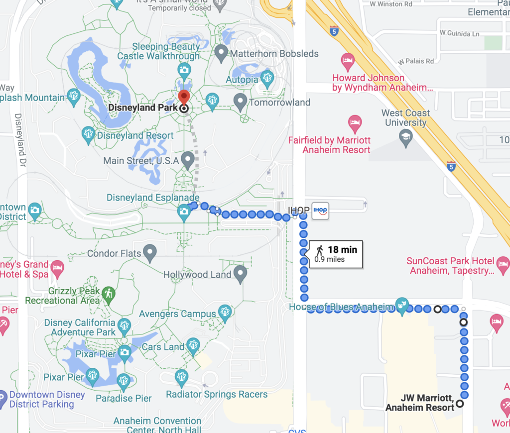 Disneyland JW Marriott Anaheim Hotel Review 2025