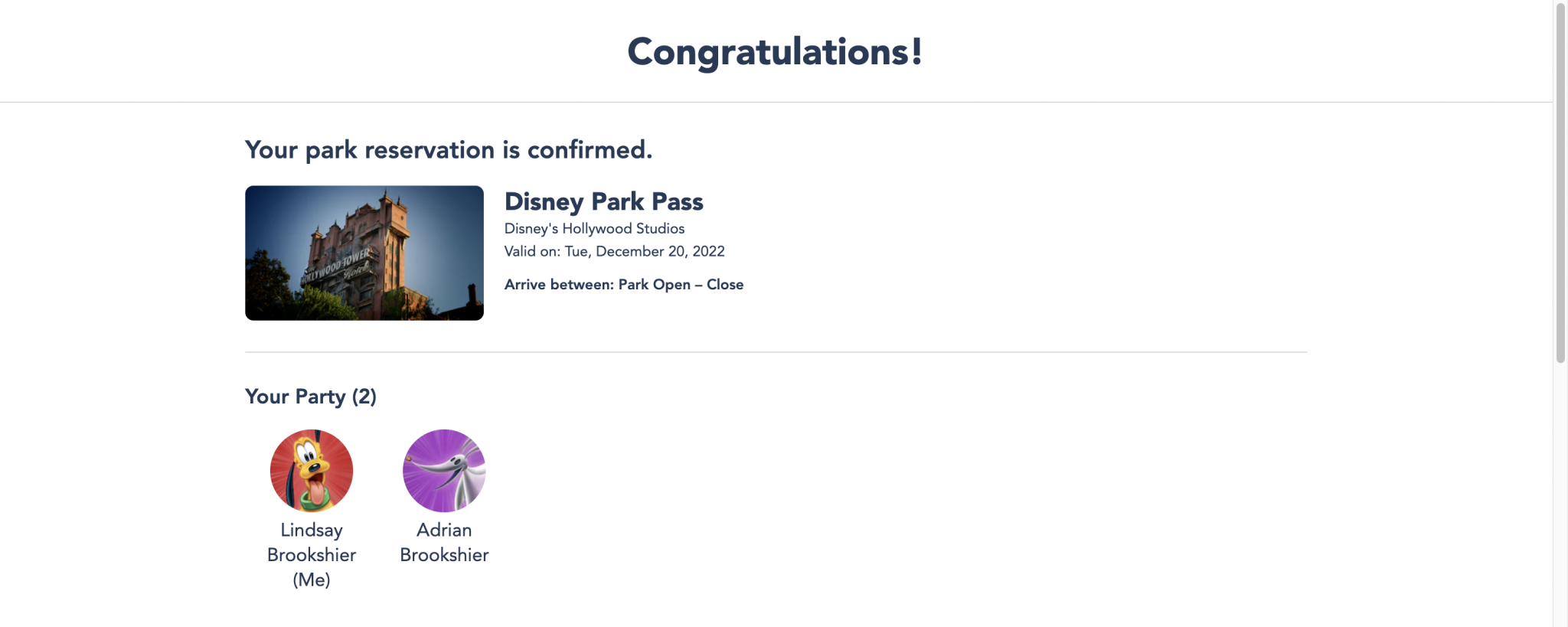 Walt Disney World Reservations: How to Make a Park Pass Reservation