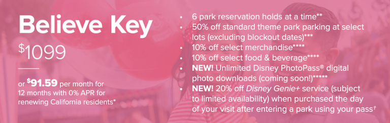 Magic Key Benefits: Disneyland Annual Passholder Current Perks
