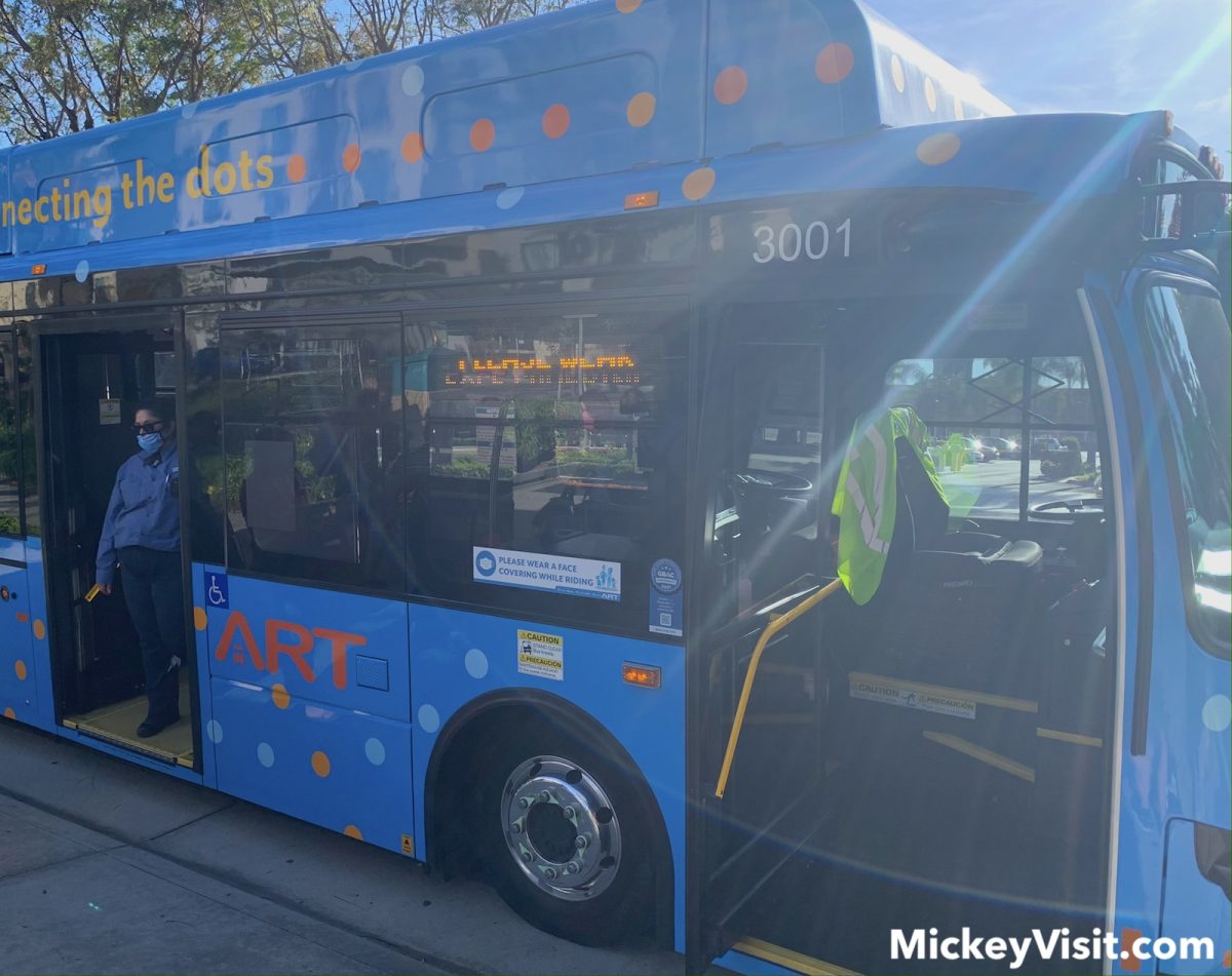ART Shuttle Bus to Disneyland Guide - Tips, Map, Times, Routes