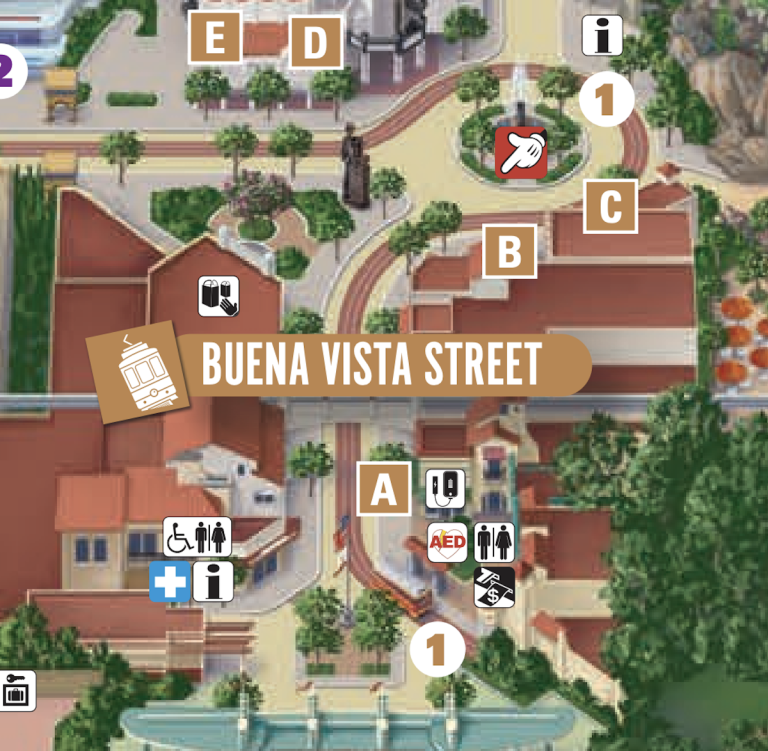 2026 Disney California Adventure Map (Printable PDF)