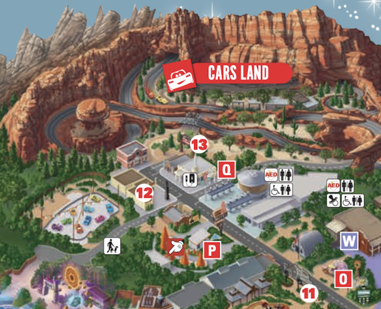 2026 Disney California Adventure Map (Printable PDF)