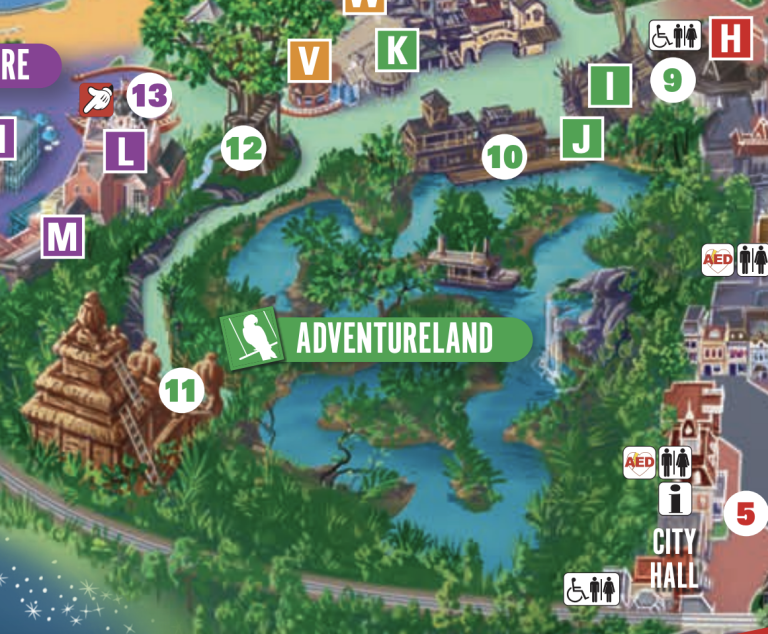 2026 Disneyland Park Map California (Printable PDF)