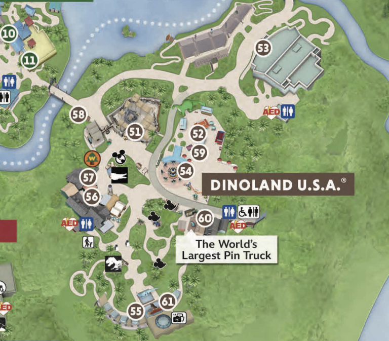 2026 Disney's Animal Kingdom Map (Printable PDF & Details)