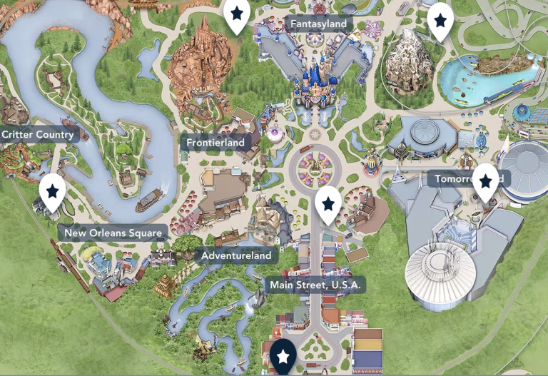 All Disneyland Resort Maps California (Printable PDFs)