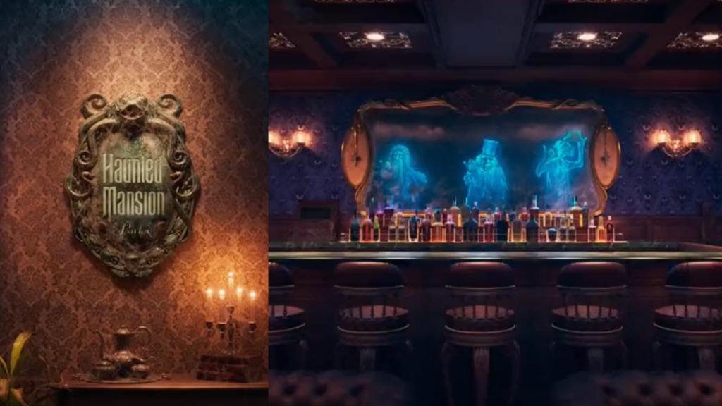 Disney Opened Haunted Mansion Bar - PHOTOS, Video