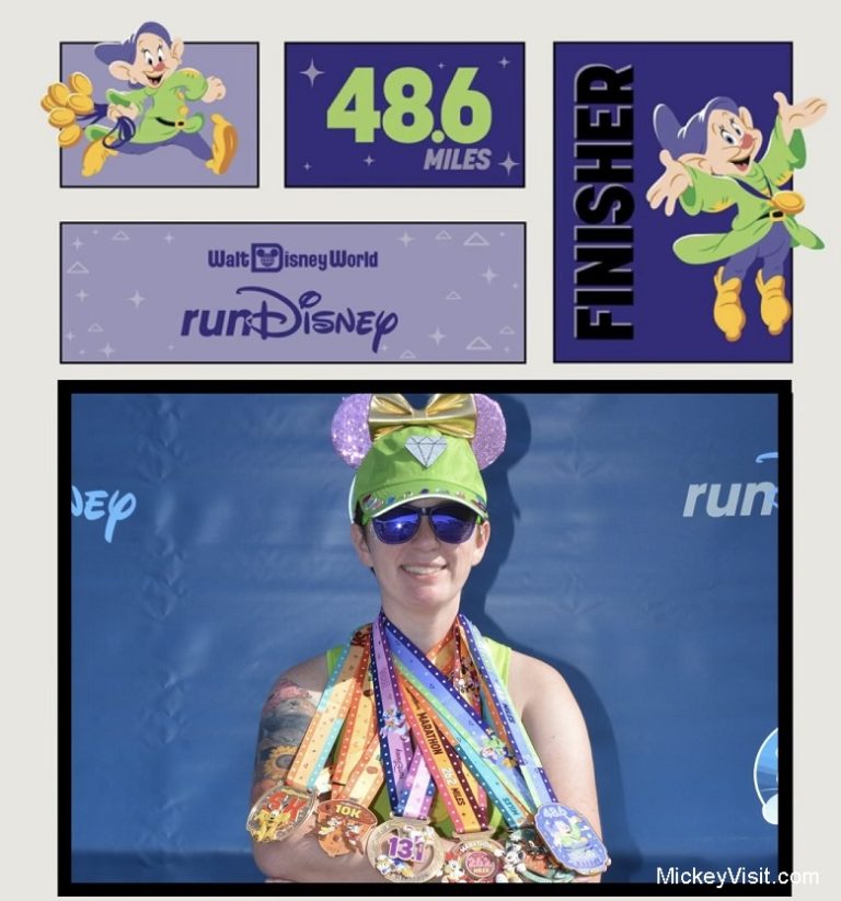 I ran the 48.6 Mile Dopey Challenge at Disney World Marathon Weekend ...