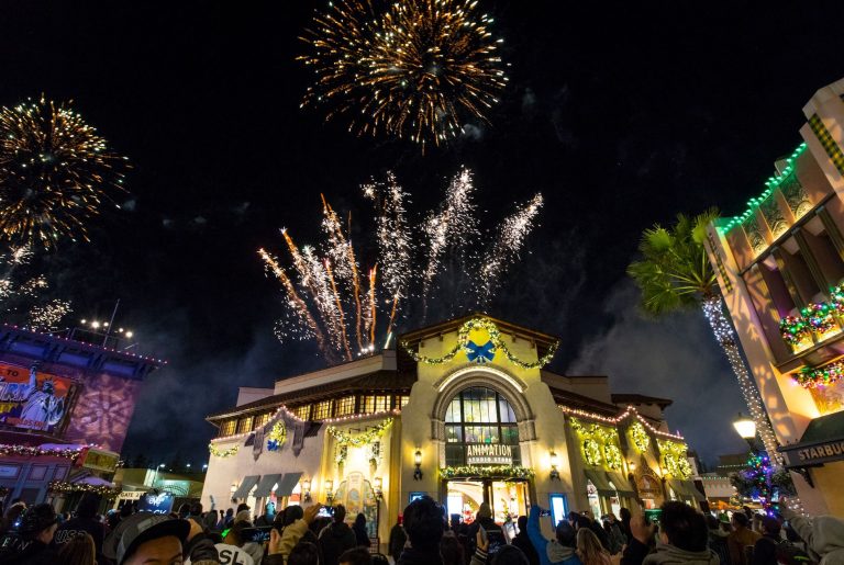 Universal Studios Hollywood New Year's Eve Party 2026- Fireworks ...