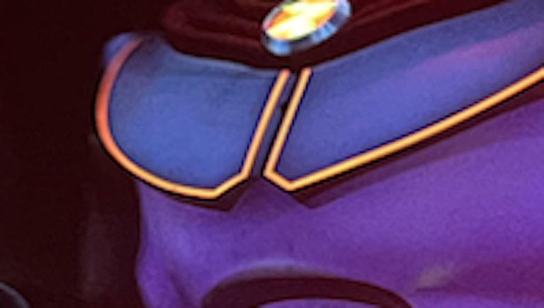 Secret Target in Buzz Lightyear Astro Blasters Worth 50,000 Points