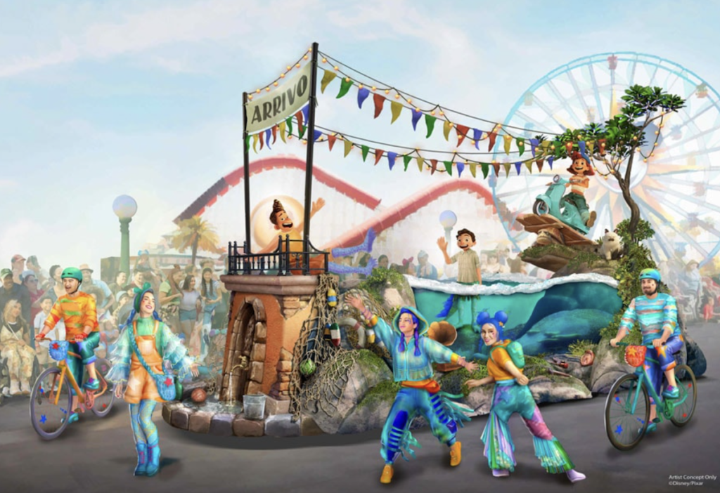 NEW Daytime Pixar Parade Coming to Disney California Adventure - Mickey ...