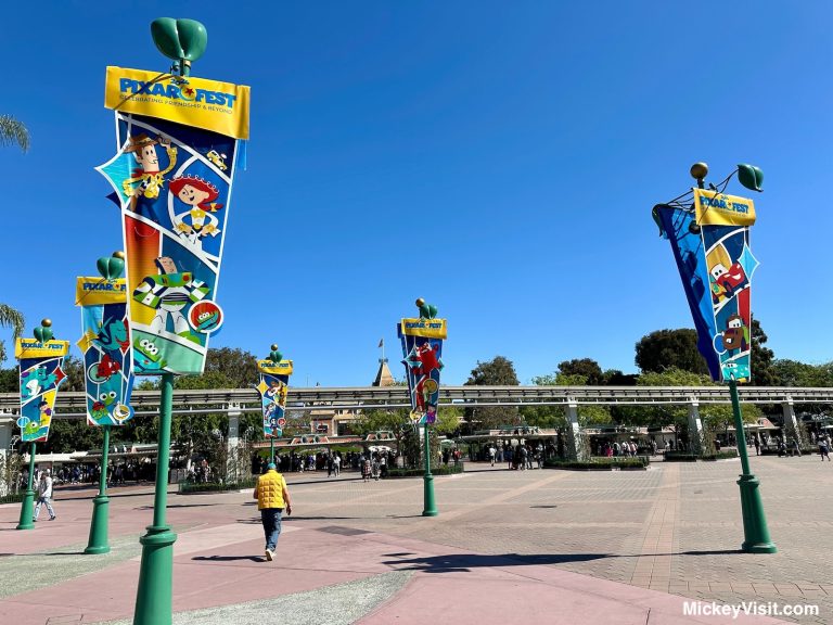 First Signs of Pixar Fest Arrive at Disneyland