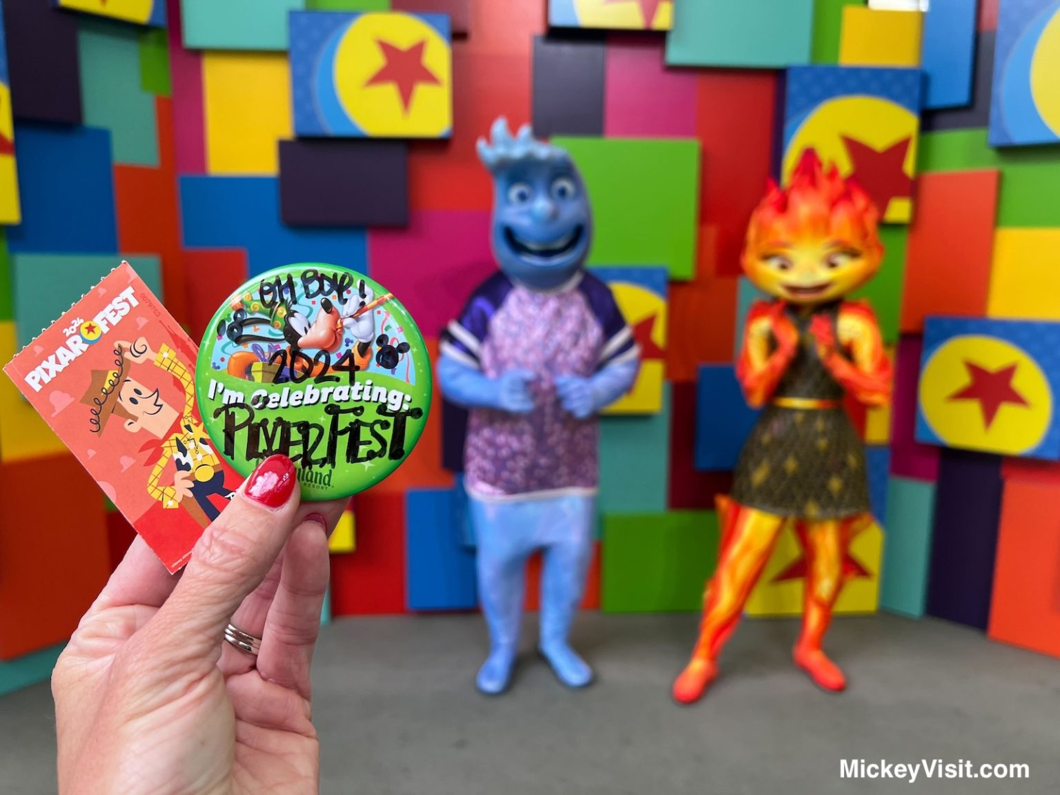 First Look at NEW Pixar Characters for Disneyland Pixar Fest - Mickey ...