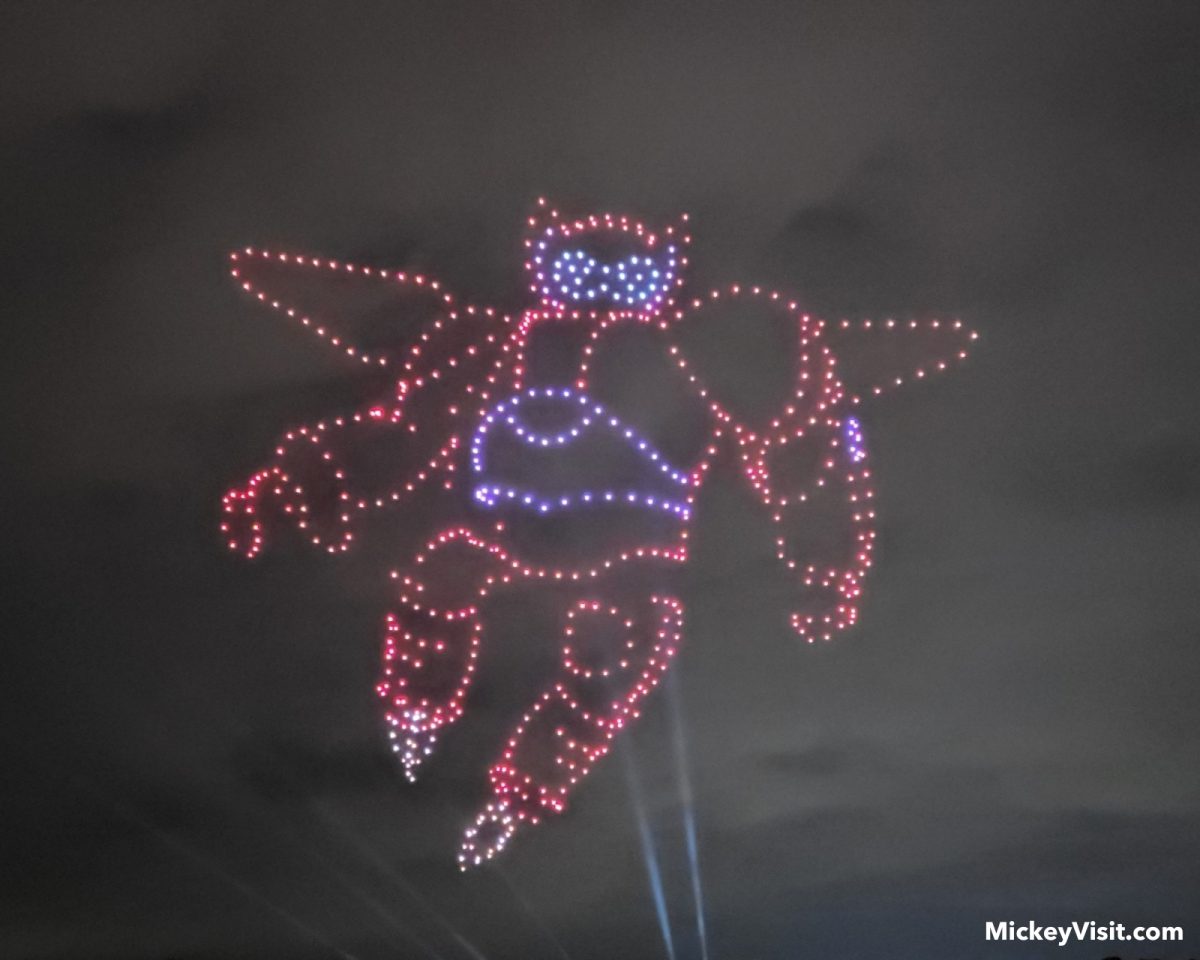 We Watched Opening Night of Disney World's Drone Show "Dreams that Soar ...