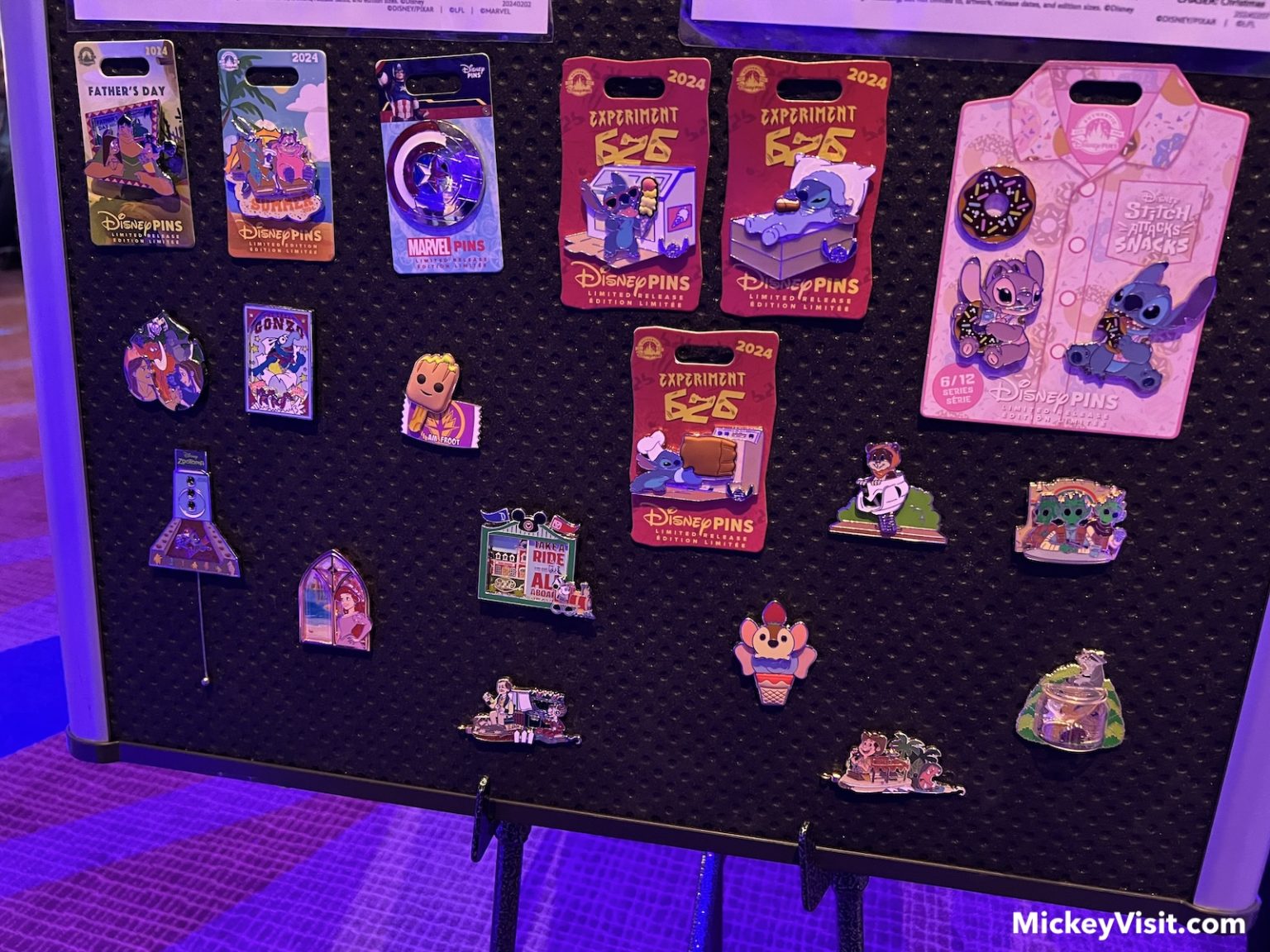 You Can Only Get These New Disney Pin Designs By Trading With Cast ...