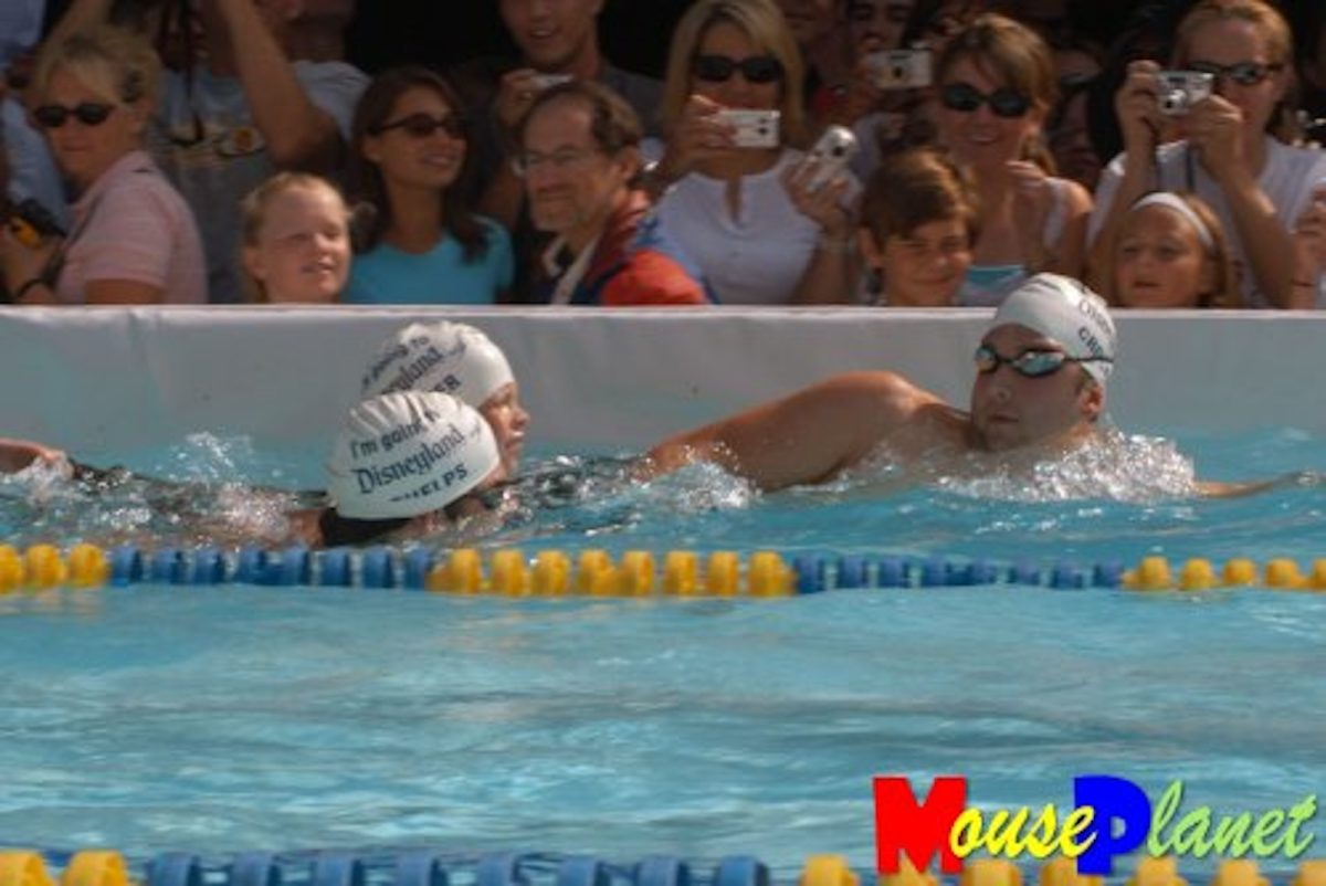 Disneyland Built an Olympic Pool on Main Street, Michael Phelps Swam In It