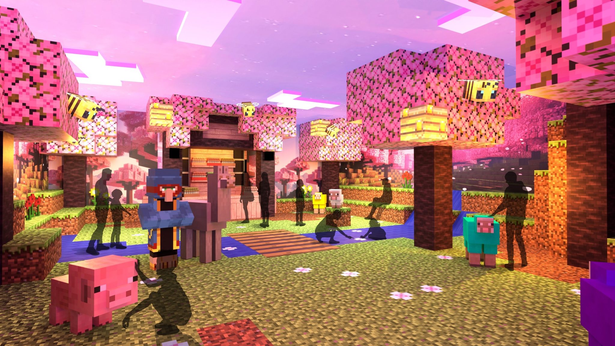 First Ever Minecraft Theme Park Experience Announced! - Mickey Visit ...