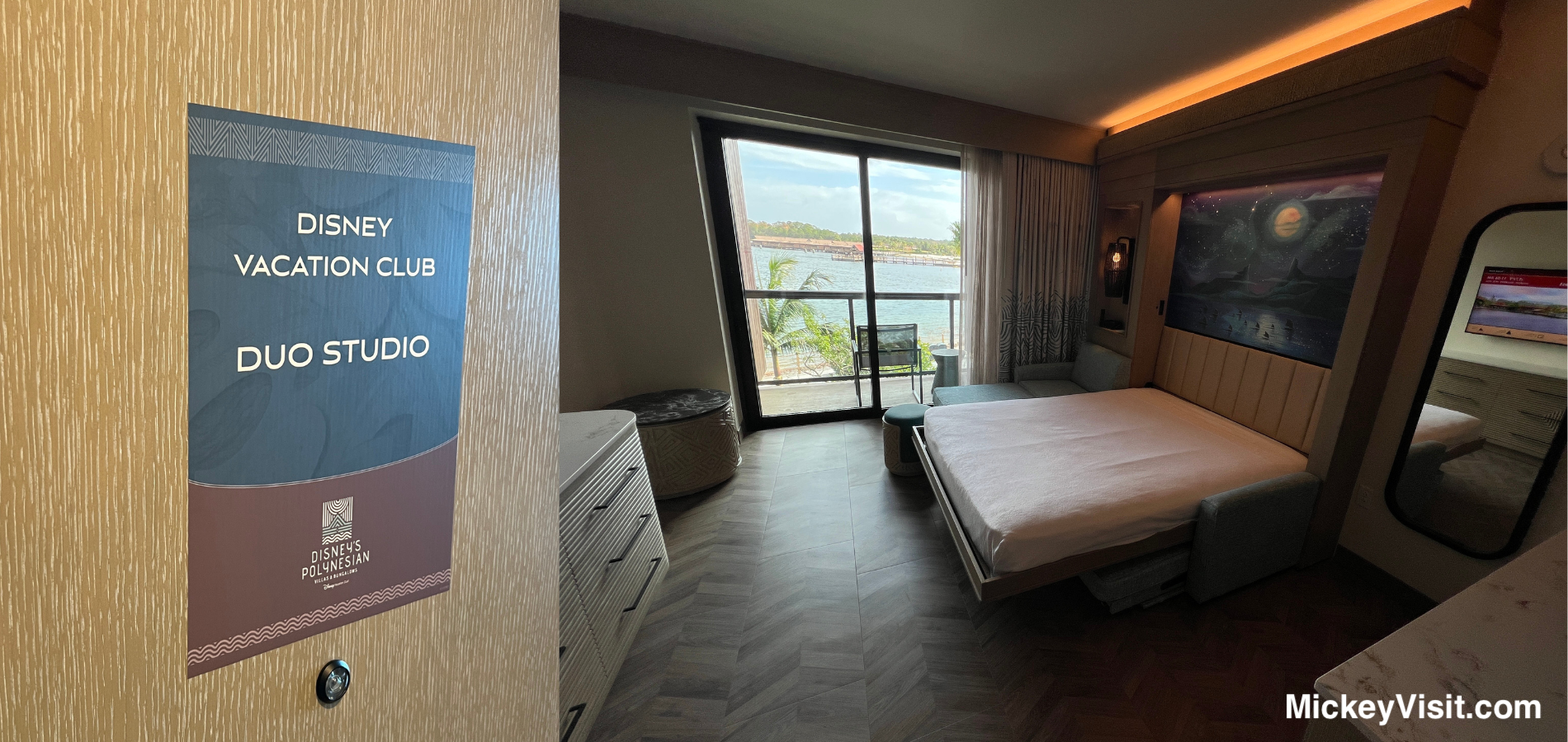Inside Duo Studio Rooms at Island Tower at Disney’s Polynesian Resort ...
