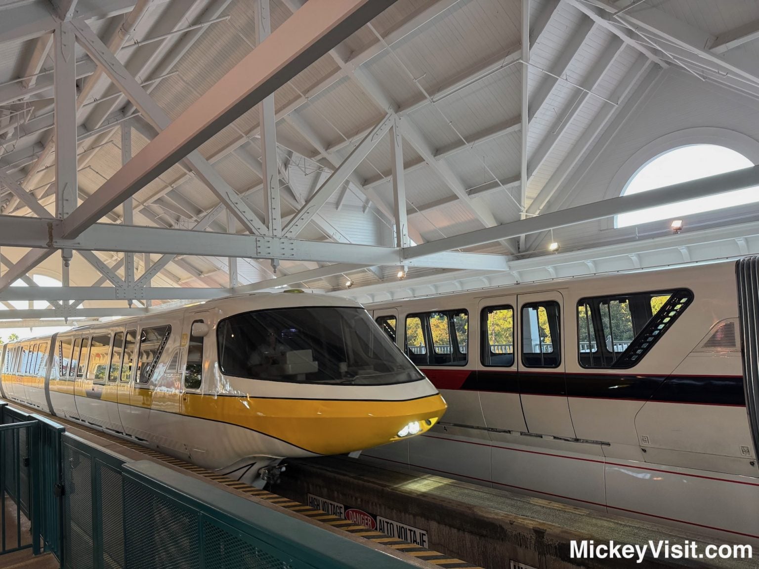 Disney World Testing Monorail Route Direction Change - Mickey Visit ...
