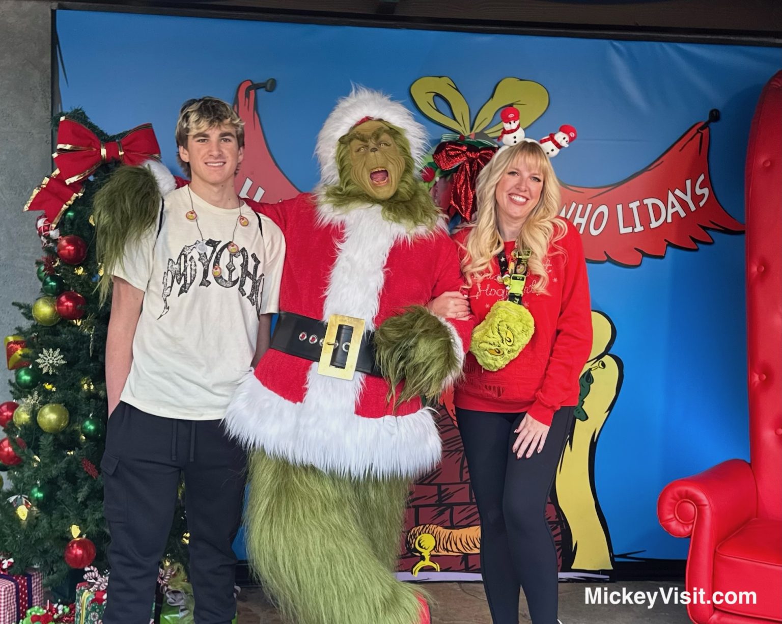 How to Meet the Grinch at Universal Studios Hollywood - Mickey Visit ...