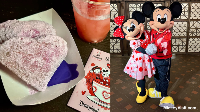 2025 Disneyland Sweethearts Nite Food & Event Menus