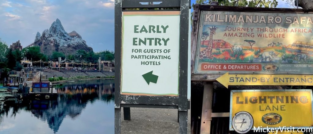 Animal Kingdom Early Entry Strategy- Ride to Do First, Best Tips ...