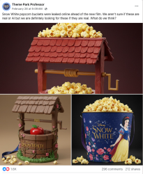 Disney Snow White Popcorn Buckets Go Viral Including Evil Queen ...