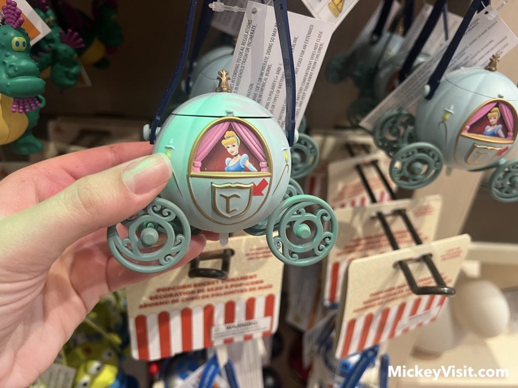 Disney Popcorn Bucket Light-Up Ornaments Photos and Review