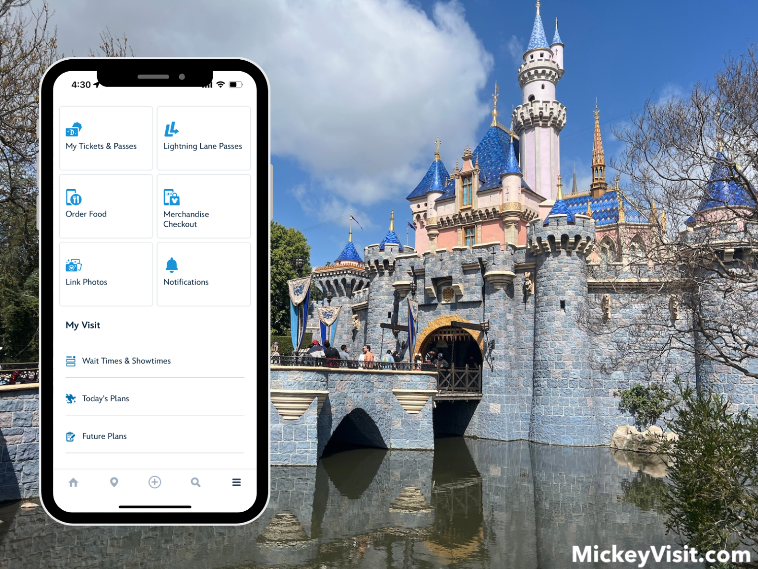 Disneyland App - Mickey Visit - Disney News & Planning Tips