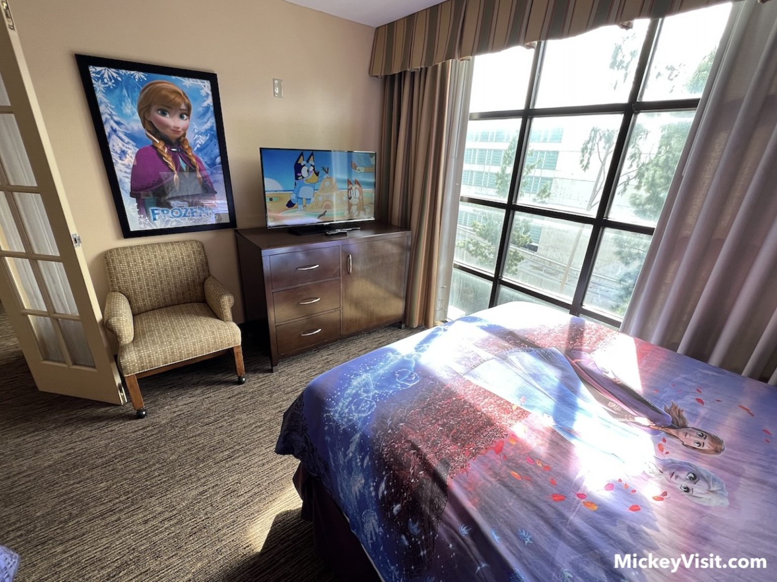 Frozen Suite at Holiday Inn and Suites Near Disneyland