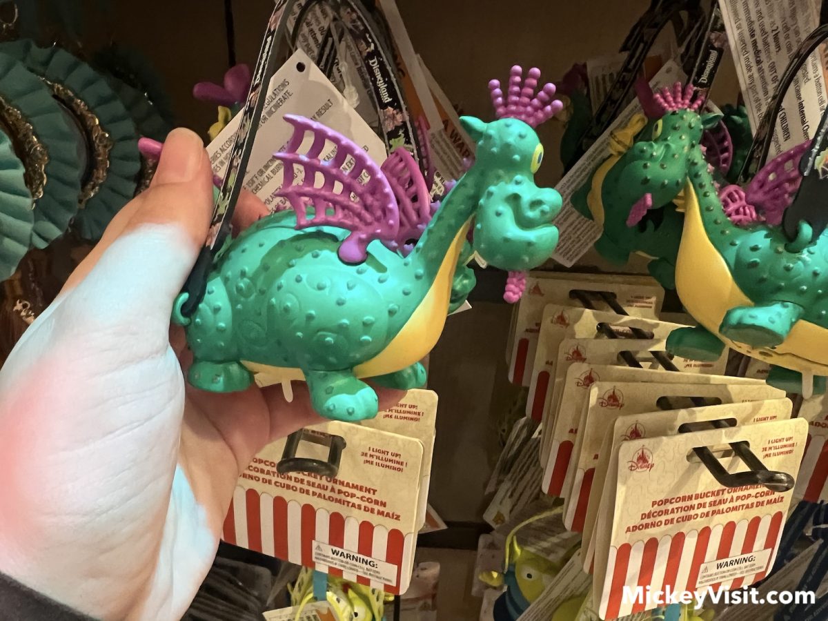 Disney Popcorn Bucket Light-Up Ornaments Photos and Review
