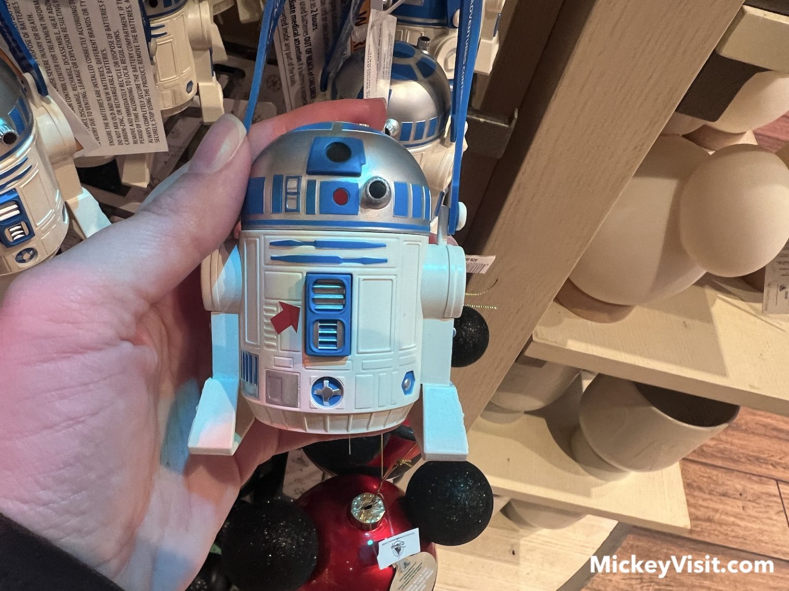 Disney Popcorn Bucket Light-Up Ornaments Photos and Review