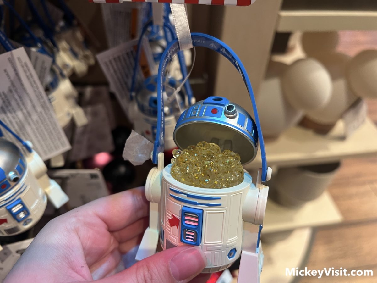 Disney Popcorn Bucket Light-Up Ornaments Photos and Review