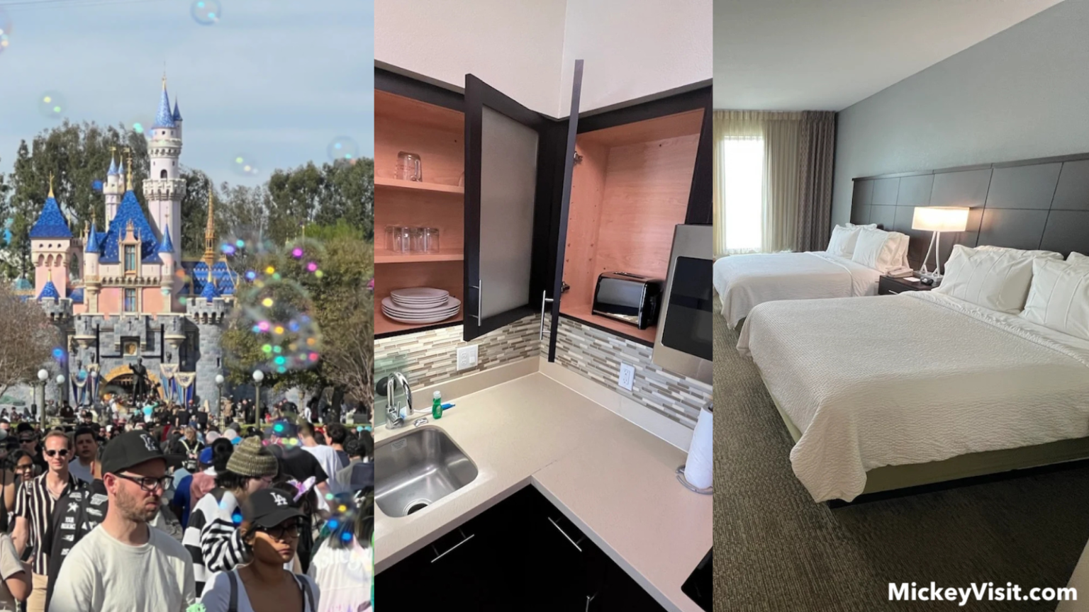 This Hotel Near Disneyland Offers Spacious Rooms with Full Kitchen and ...