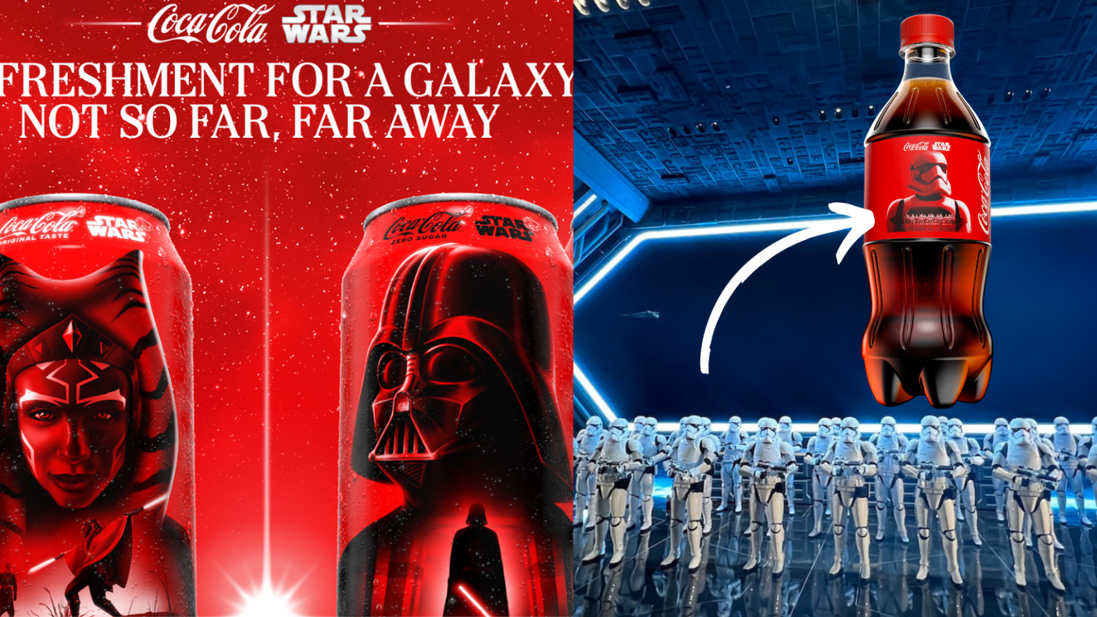 You Can Only Buy These New Star Wars Coca Cola Bottle Designs at ...