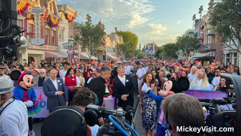 Behind the Scenes Disney CEO Rings New York Stock Exchange Bell From ...