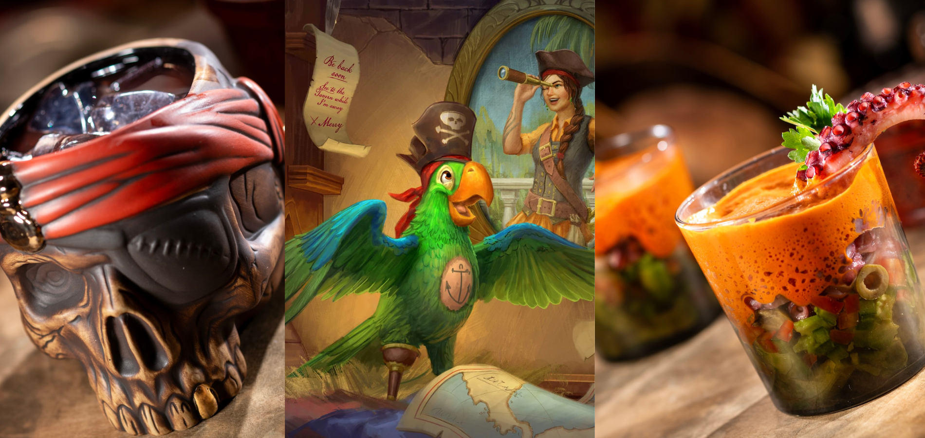 New Disney Pirates of the Caribbean Bar Opening Date and Menu Revealed ...