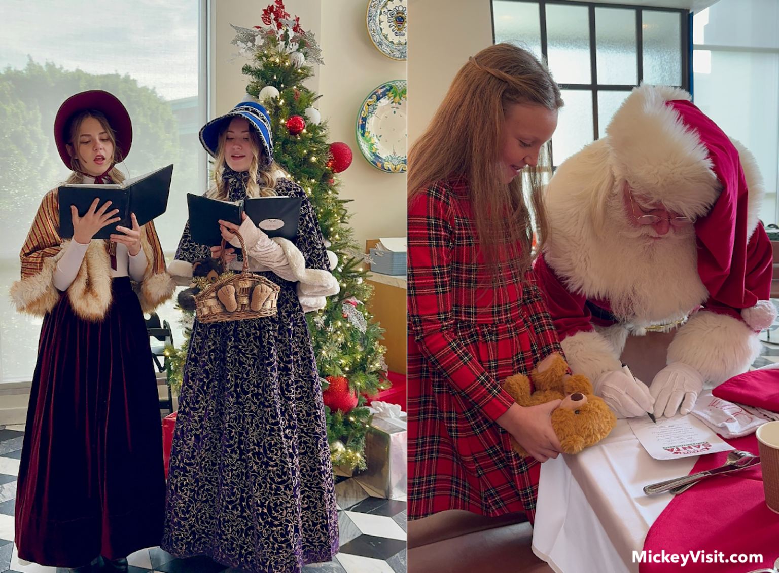 Disneyland Breakfast With Santa Reservations Now Open - Mickey Visit ...
