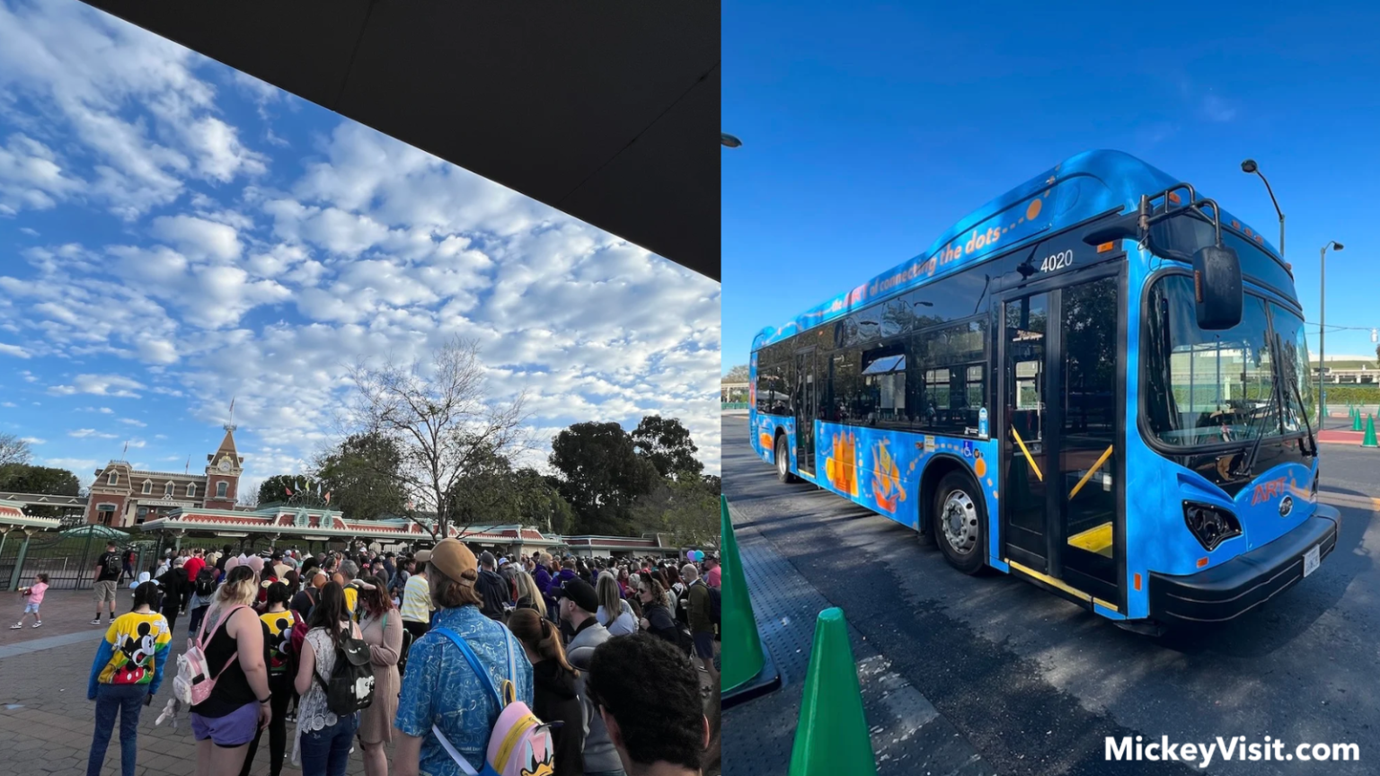 Disneyland Shuttles & Rope Drop Impacts From Street Closures This ...
