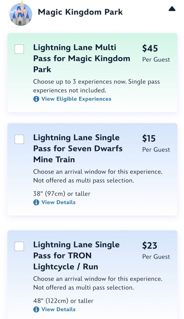 Disney World Lightning Lane Prices Hit New All-Time High - Mickey Visit ...