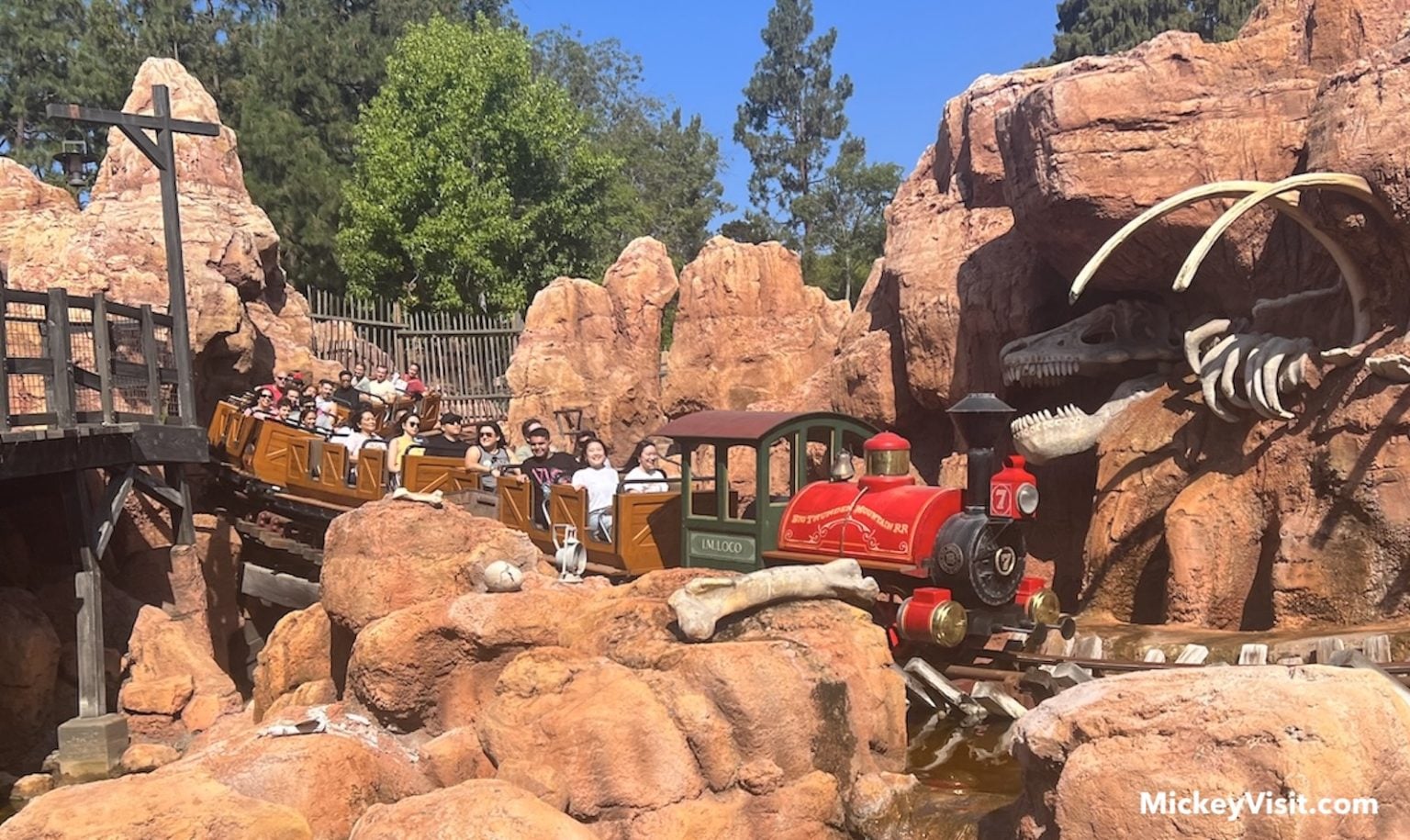 Disneyland Big Thunder Mountain Ride Closure Ending Early - Mickey ...
