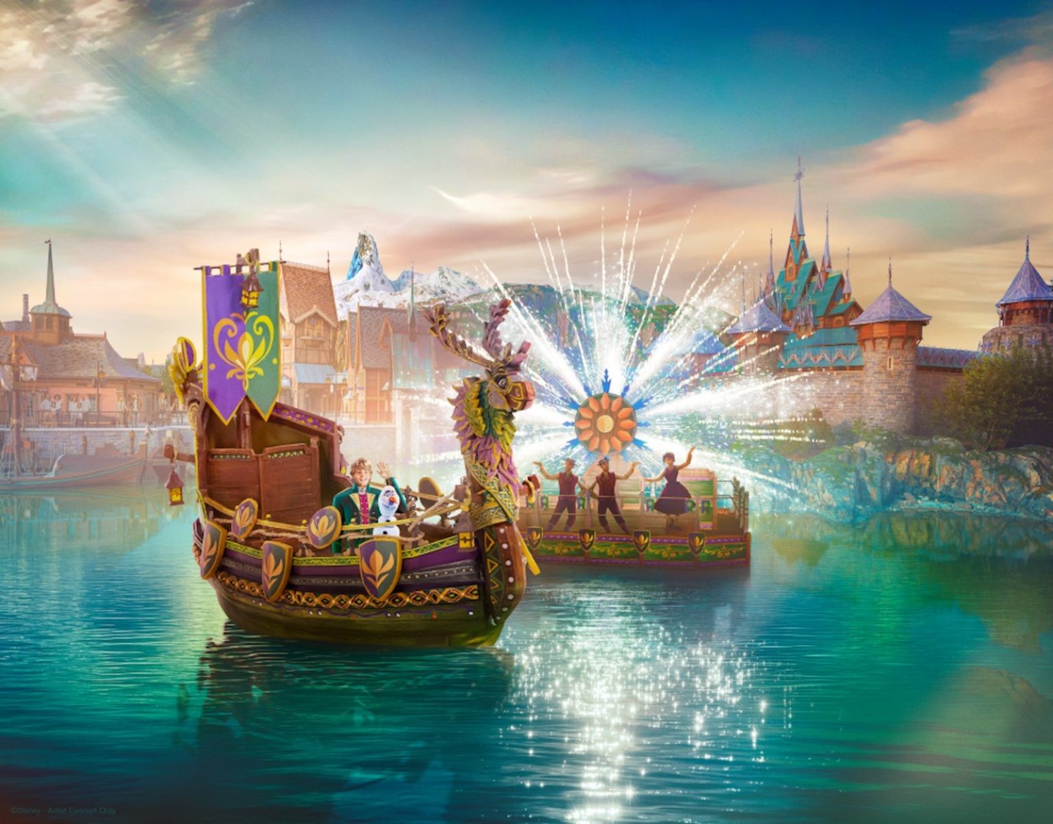 BREAKING! Disney's New World of Frozen Themed Land Opening Date ...