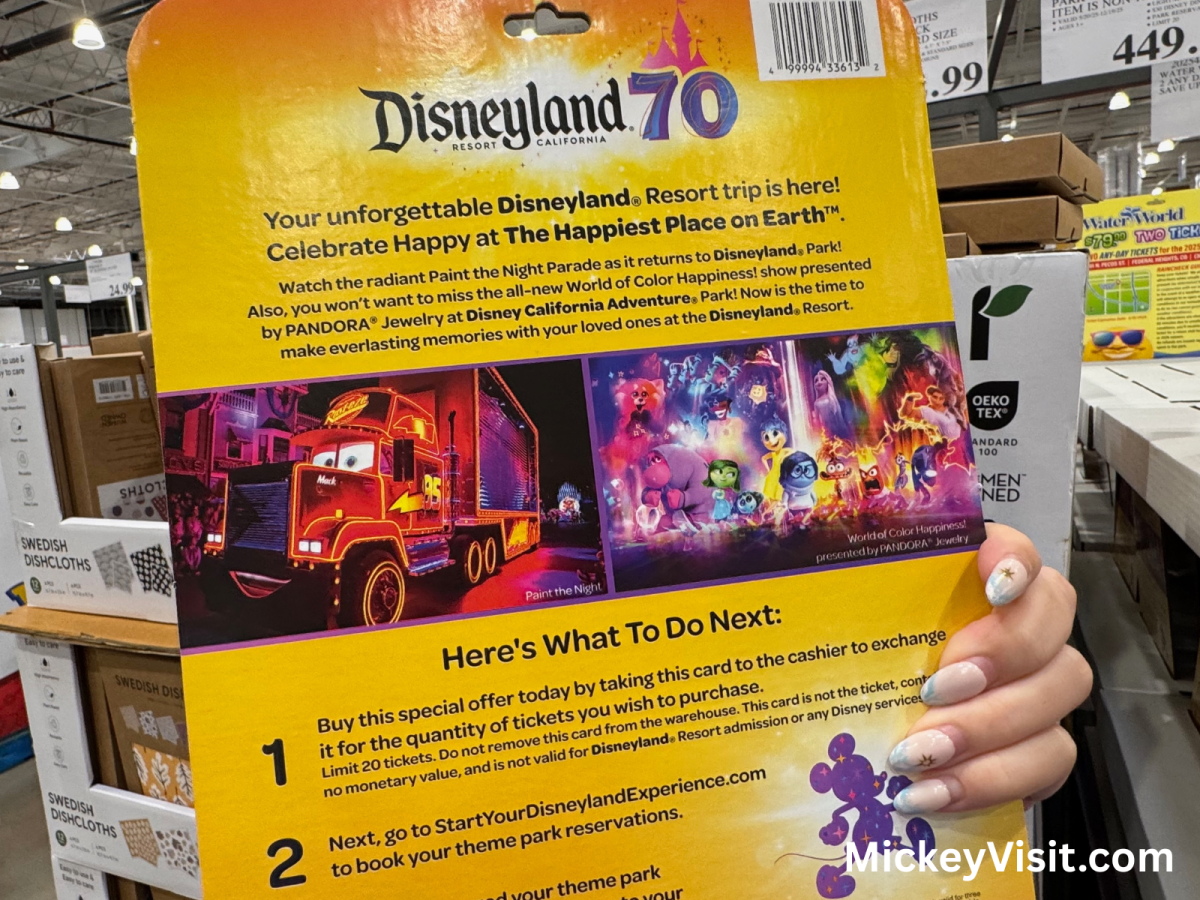 New Costco Disneyland Ticket Deal For 2026 Travel - Mickey Visit ...