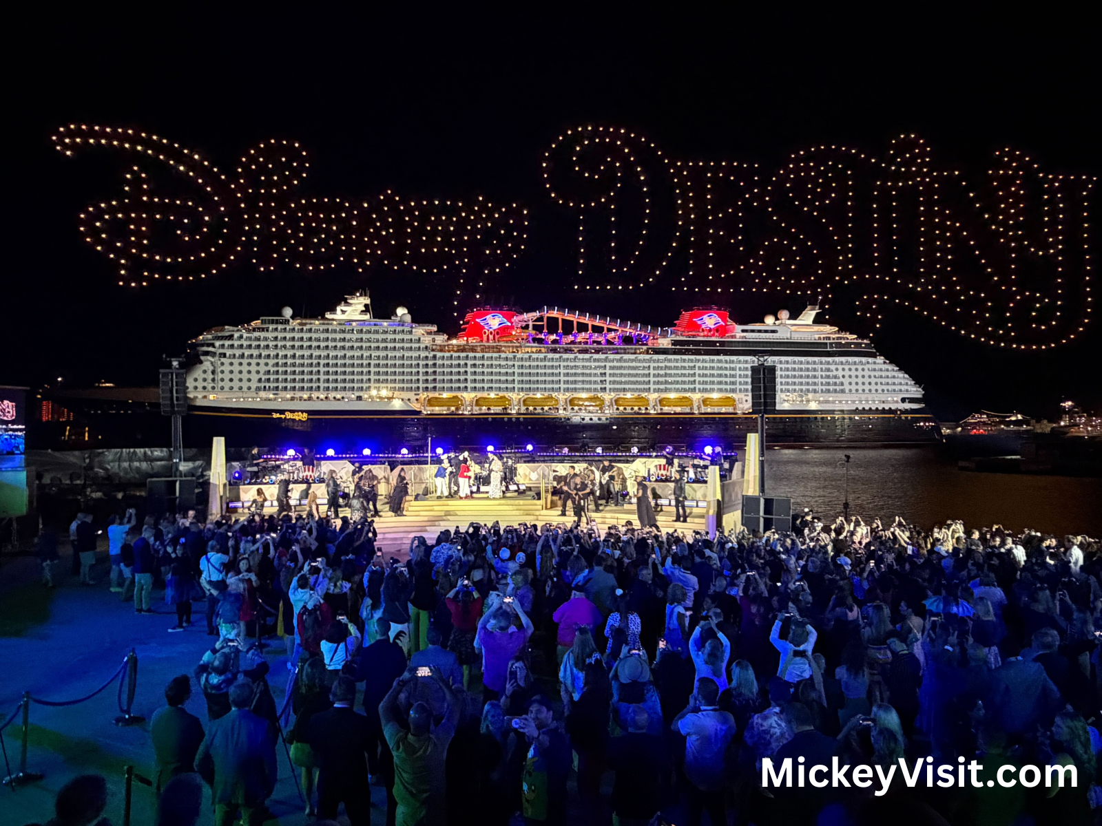 Disney Cruise Line Expands Fleet of Ships with the Christening of the ...