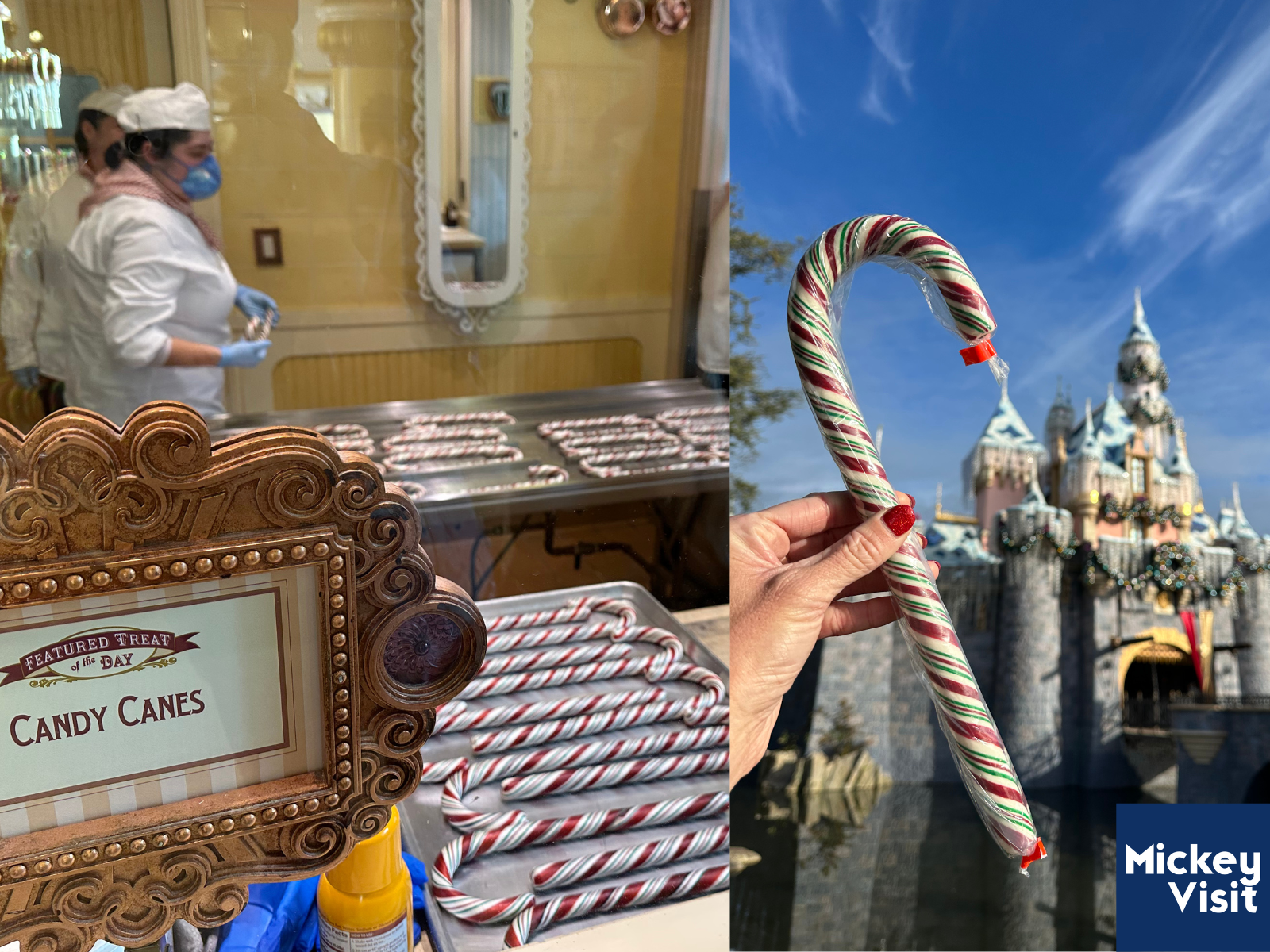 Handmade Disneyland Candy Cane Dates 2025, Plus Tips