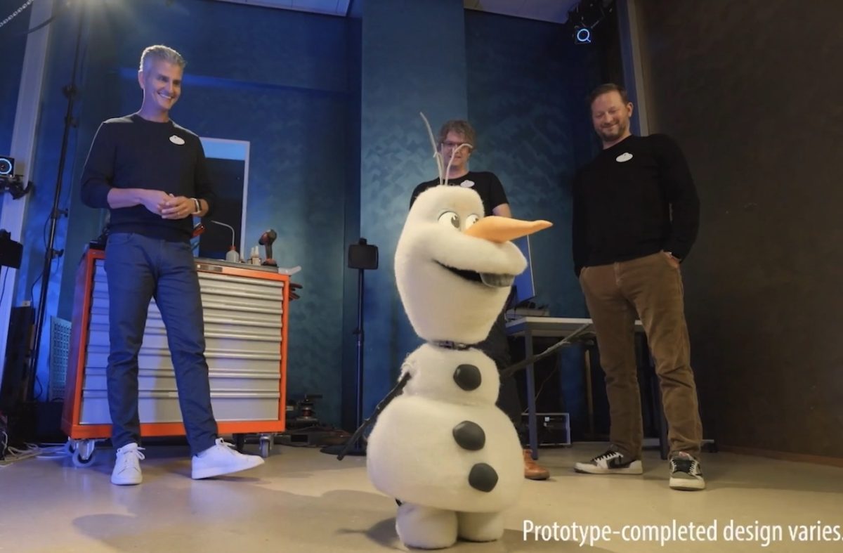 New Disney Olaf Robotic Figure Revealed For World of Frozen Lands