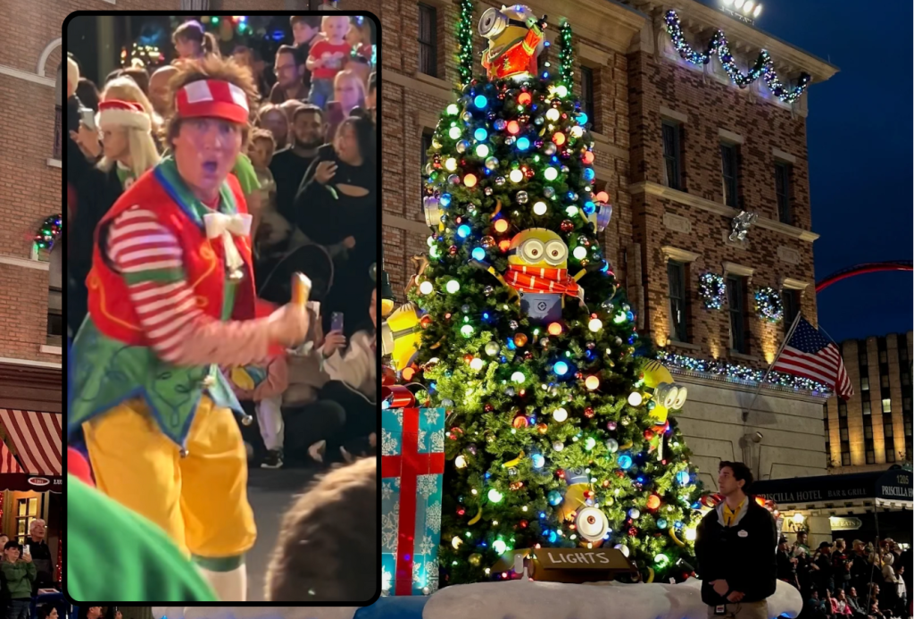 Universal Copied Disney's Viral "Tally the Elf" Character That Was ...