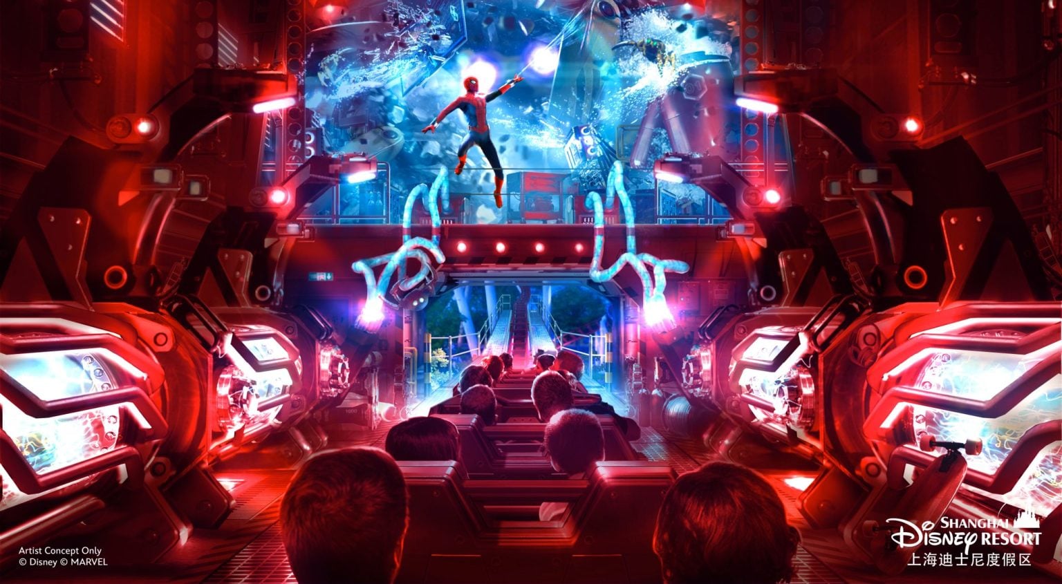 Disney Hits Major Milestone on First Ever Marvel Spider-Man Roller Coaster