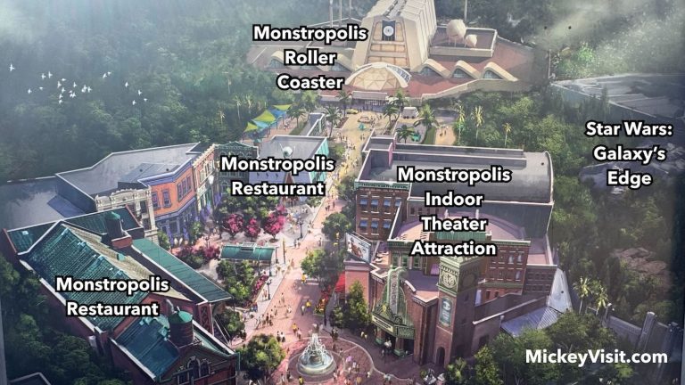New Disney's Hollywood Studios Land and Hanging Coaster Hit ...