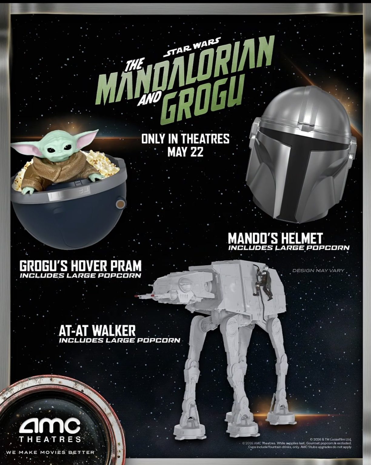 12 New Disney Star Wars Popcorn Buckets & Novelties Just Revealed